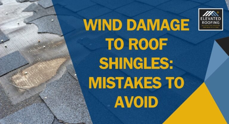 Wind Damage to Roof Shingles | What Not to Do